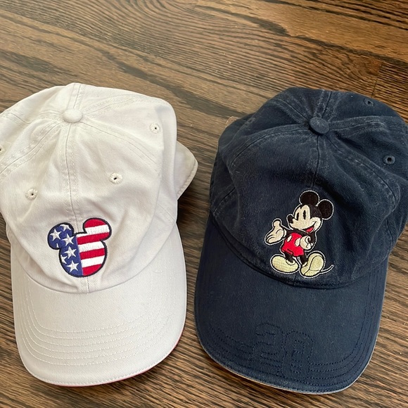 Disney | Accessories | Disney Caps Bundle Of 2 | Poshmark